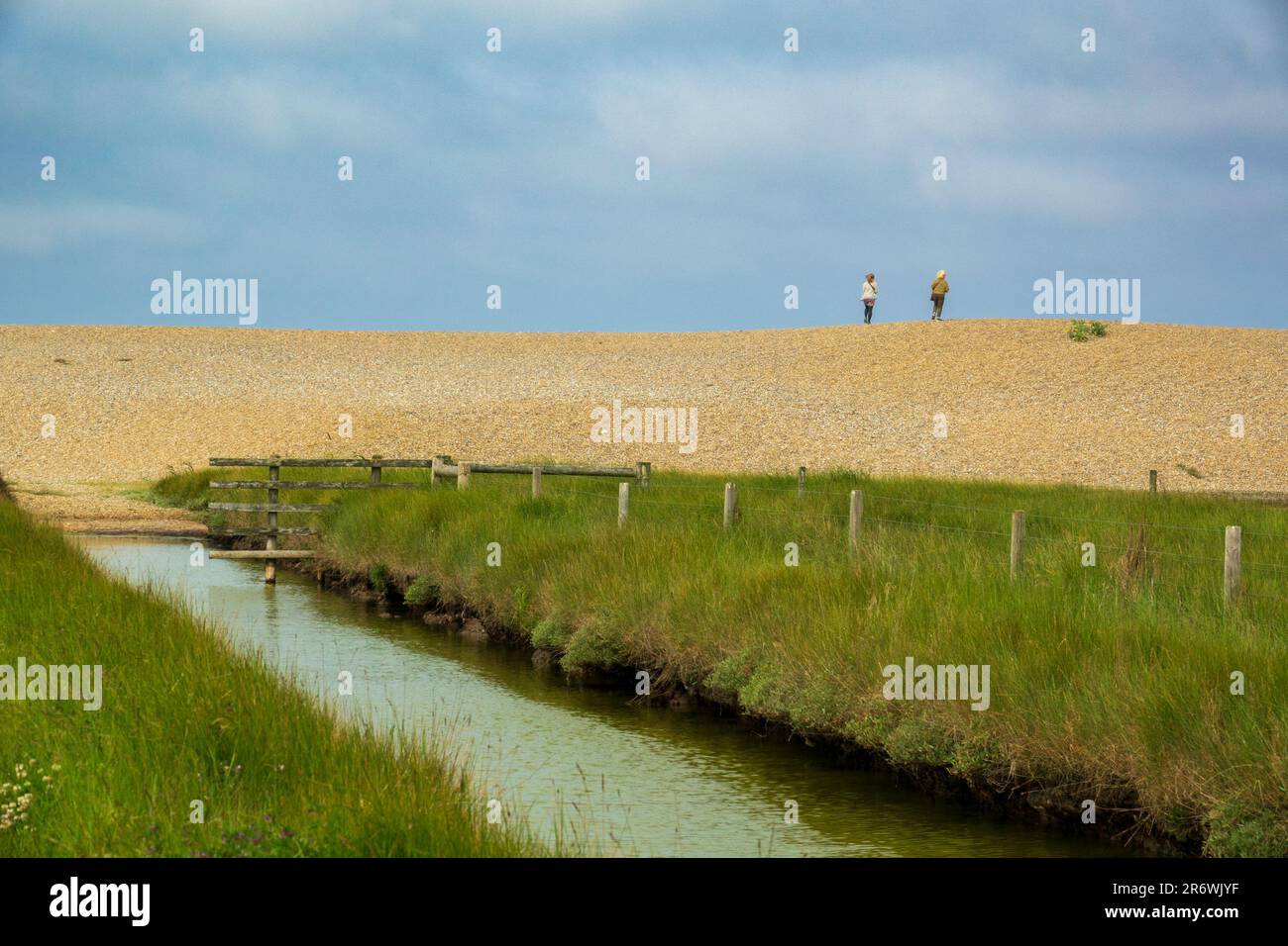 Norfolk Coast Path, Salthouse beach Stock Photo - Alamy