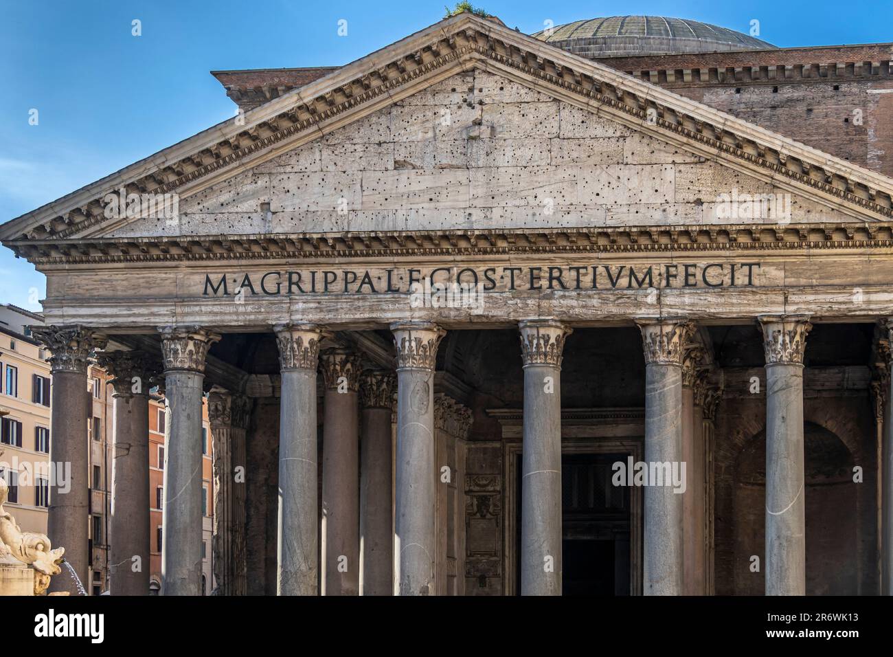The Pantheon, Rome, Temple of Roman Gods located in Piazza Della ...