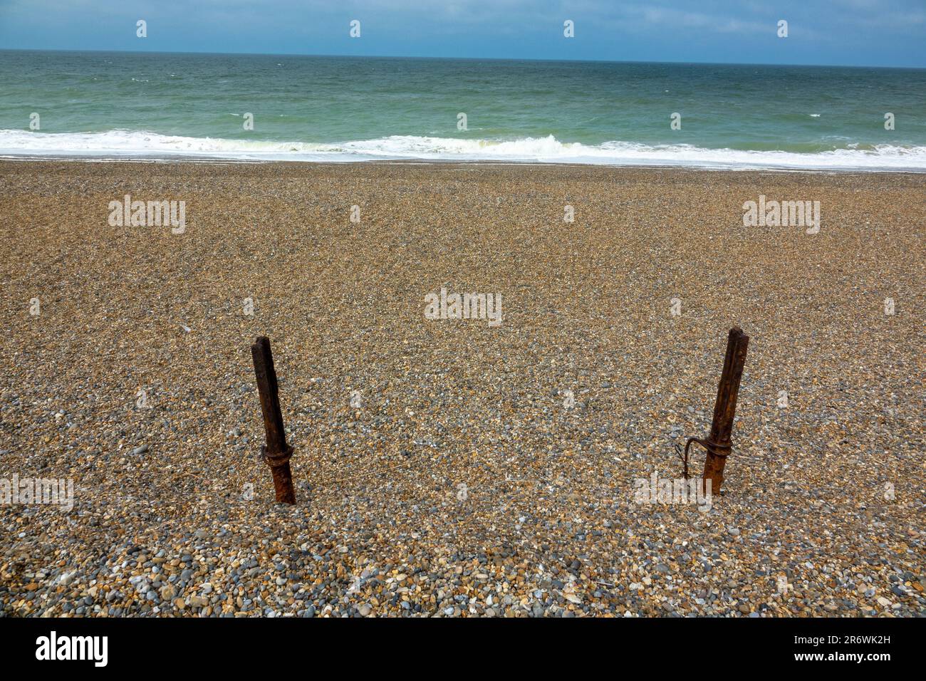 Norfolk Coast Path, Salthouse beach Stock Photo - Alamy