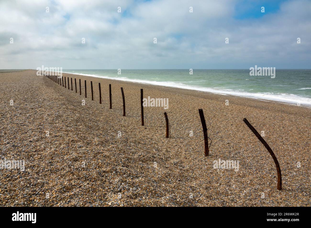 Norfolk Coast Path, Salthouse beach Stock Photo - Alamy