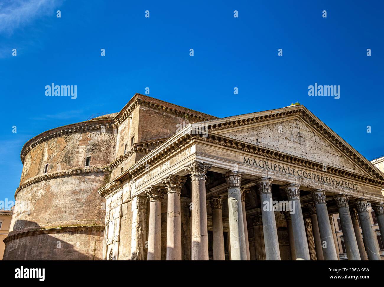 The Pantheon, Rome, Temple of Roman Gods located in Piazza Della ...