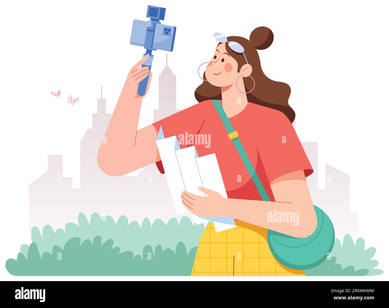Explorer female Cut Out Stock Images & Pictures - Alamy