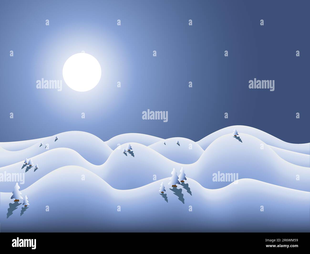 Winterland Stock Vector Images - Alamy