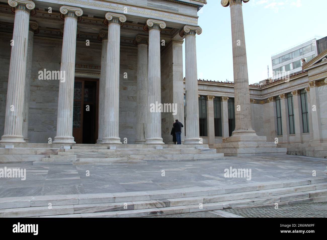 Classical, buildings in Athens, Greece Stock Photo - Alamy
