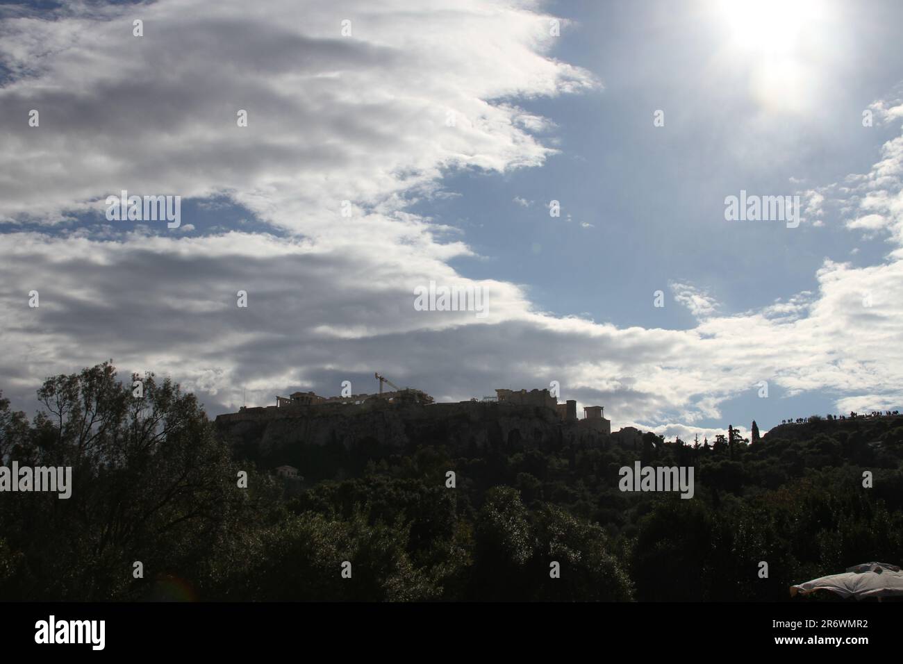 Ruins of Aghora, Athens Greece Stock Photo - Alamy