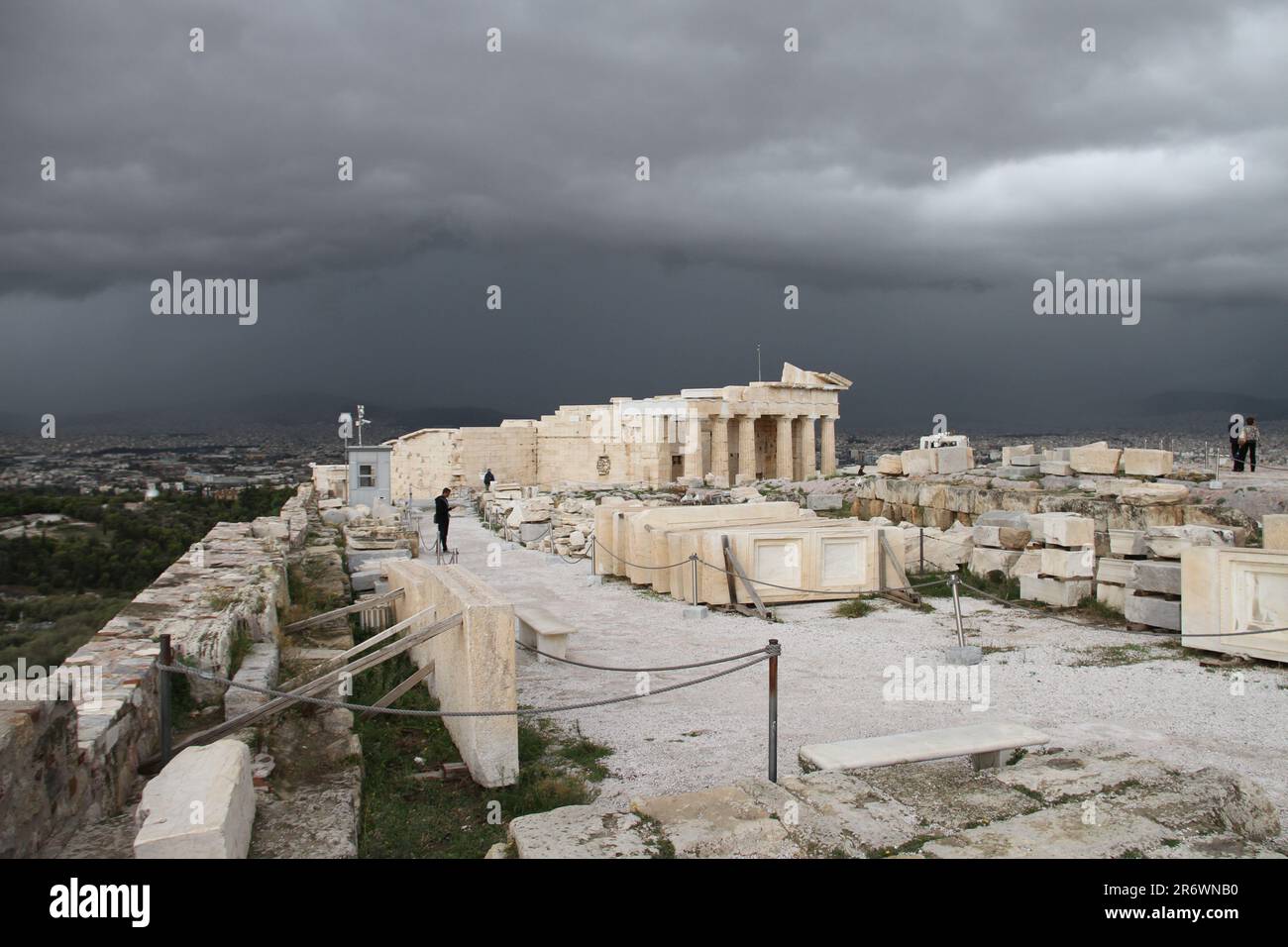 View of Acropolis, Athens, Greece Stock Photo - Alamy