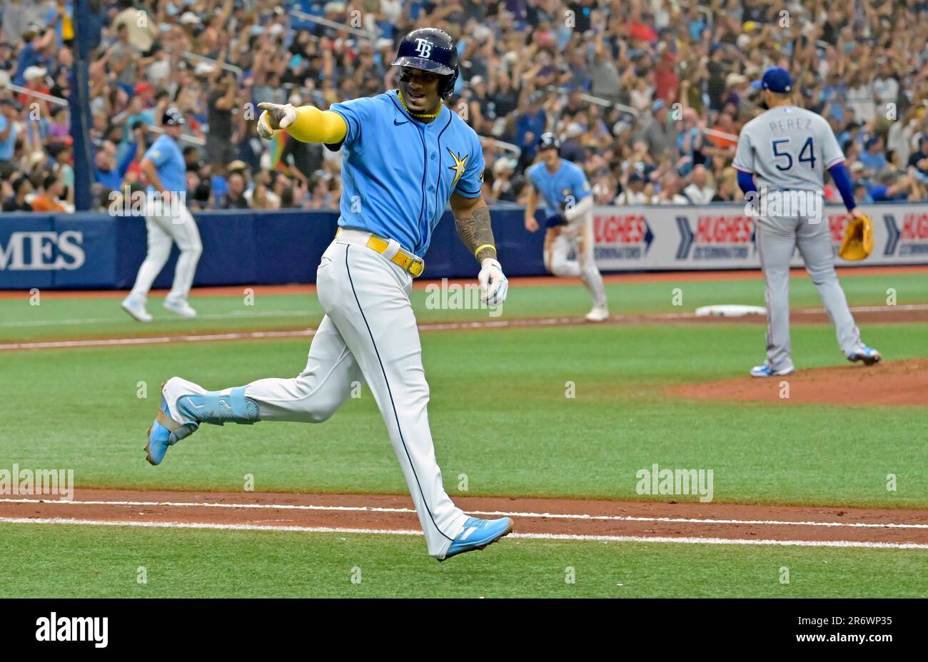 Tampa, United States. 11th June, 2023. Tampa Bay Rays' Wander Franco ...