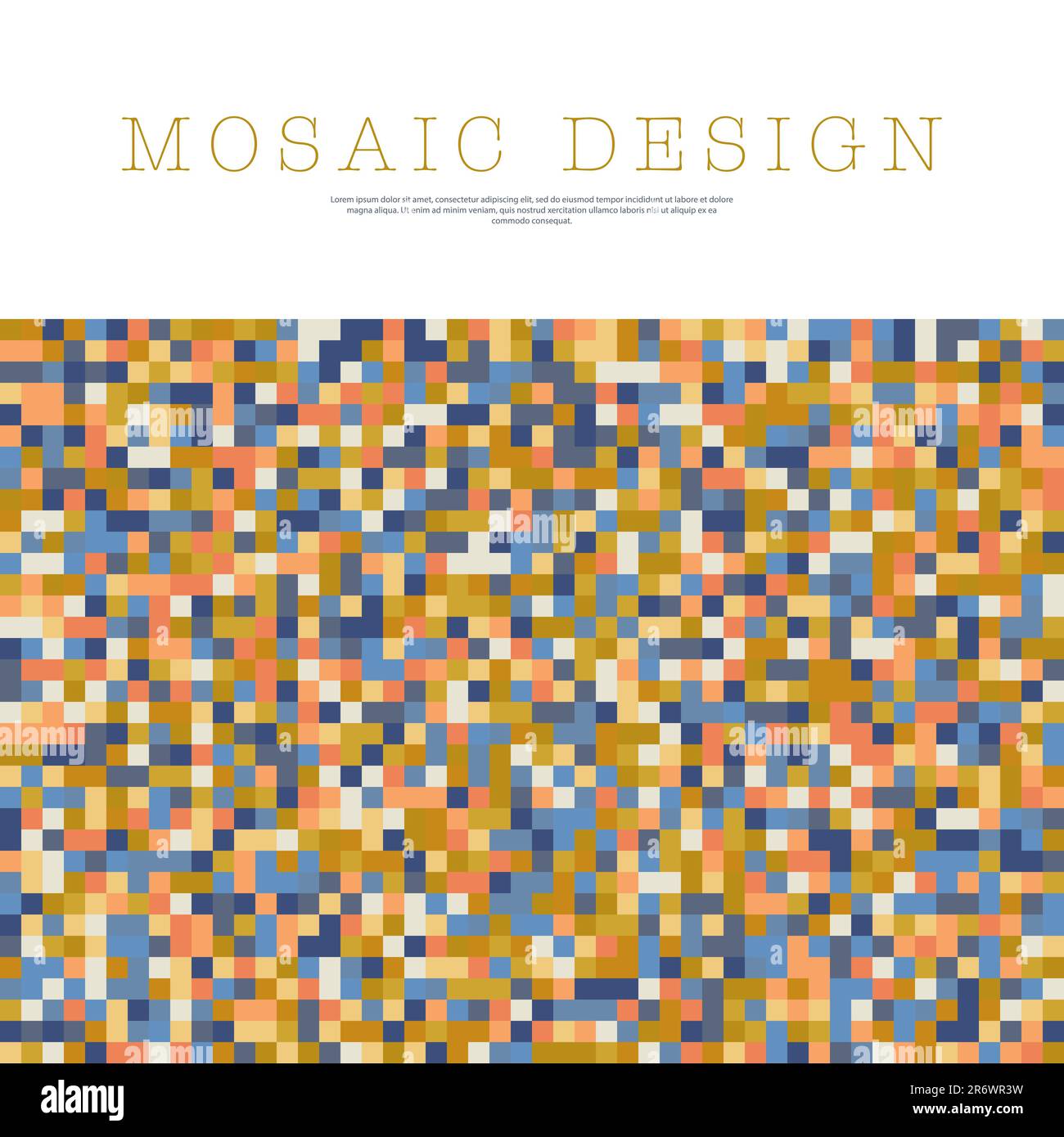 Colored pixels. Template for background, cover, screensaver, website ...