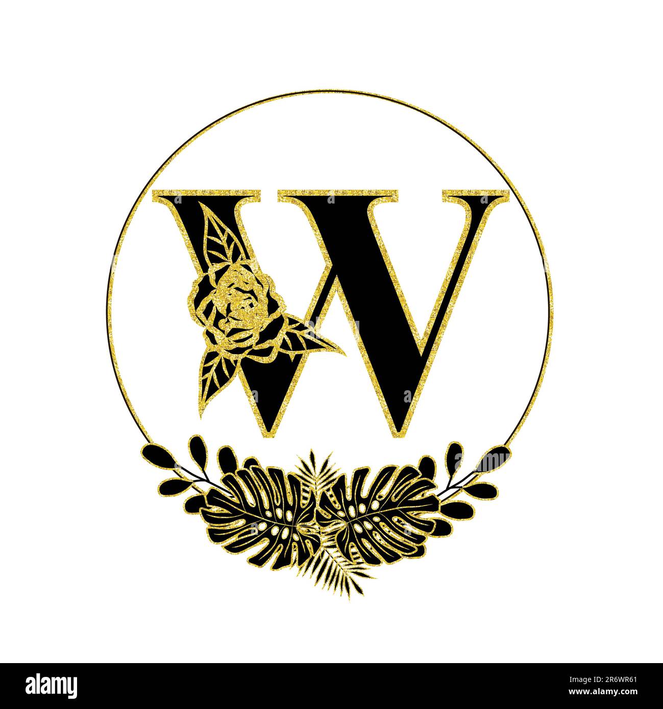 Monogram Floral Alphabet Letters Online Shopping | www.pinnaxis.com