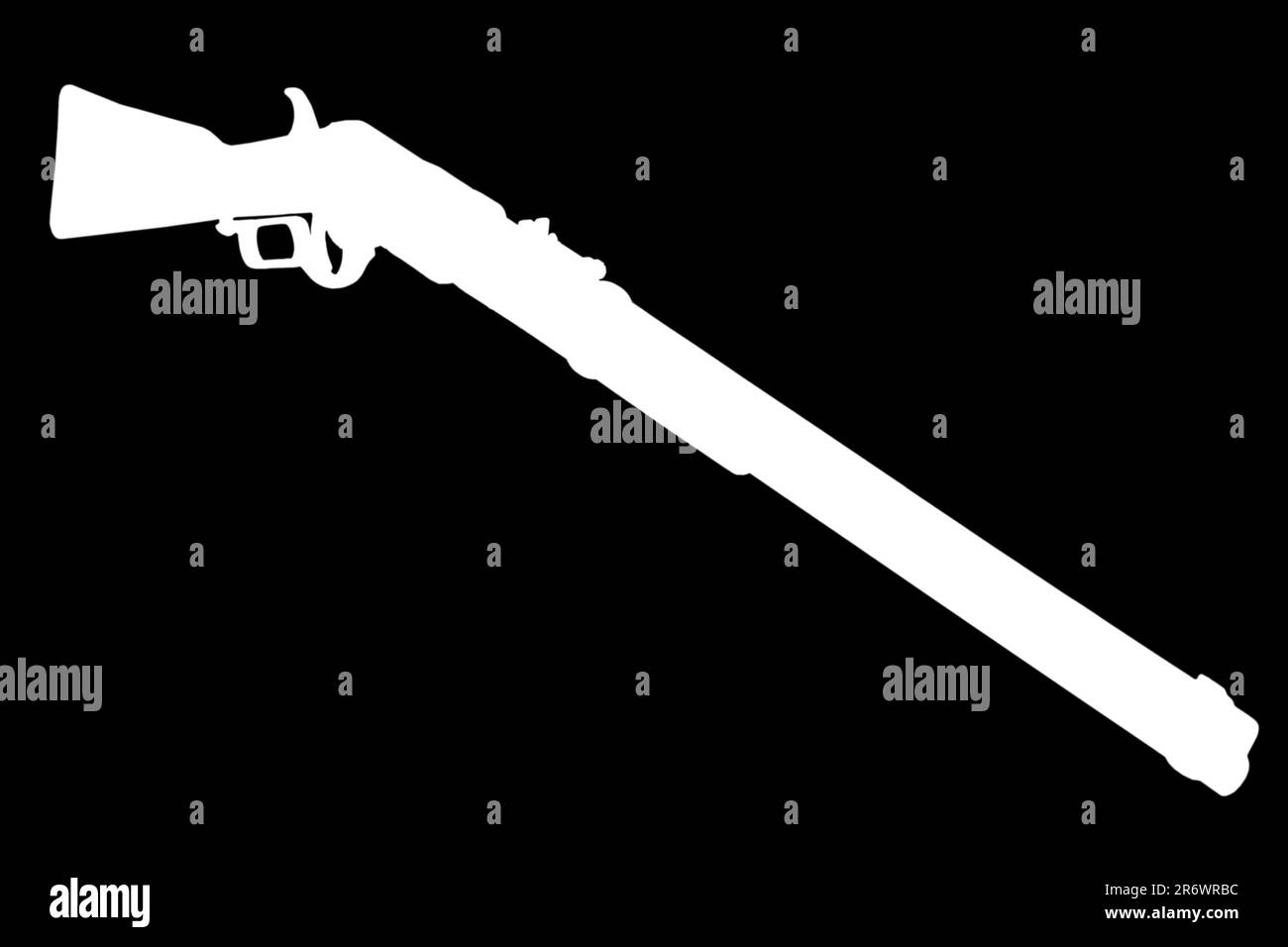 Old west period .44-40 Winchester lever-action repeating rifle M1866 ...