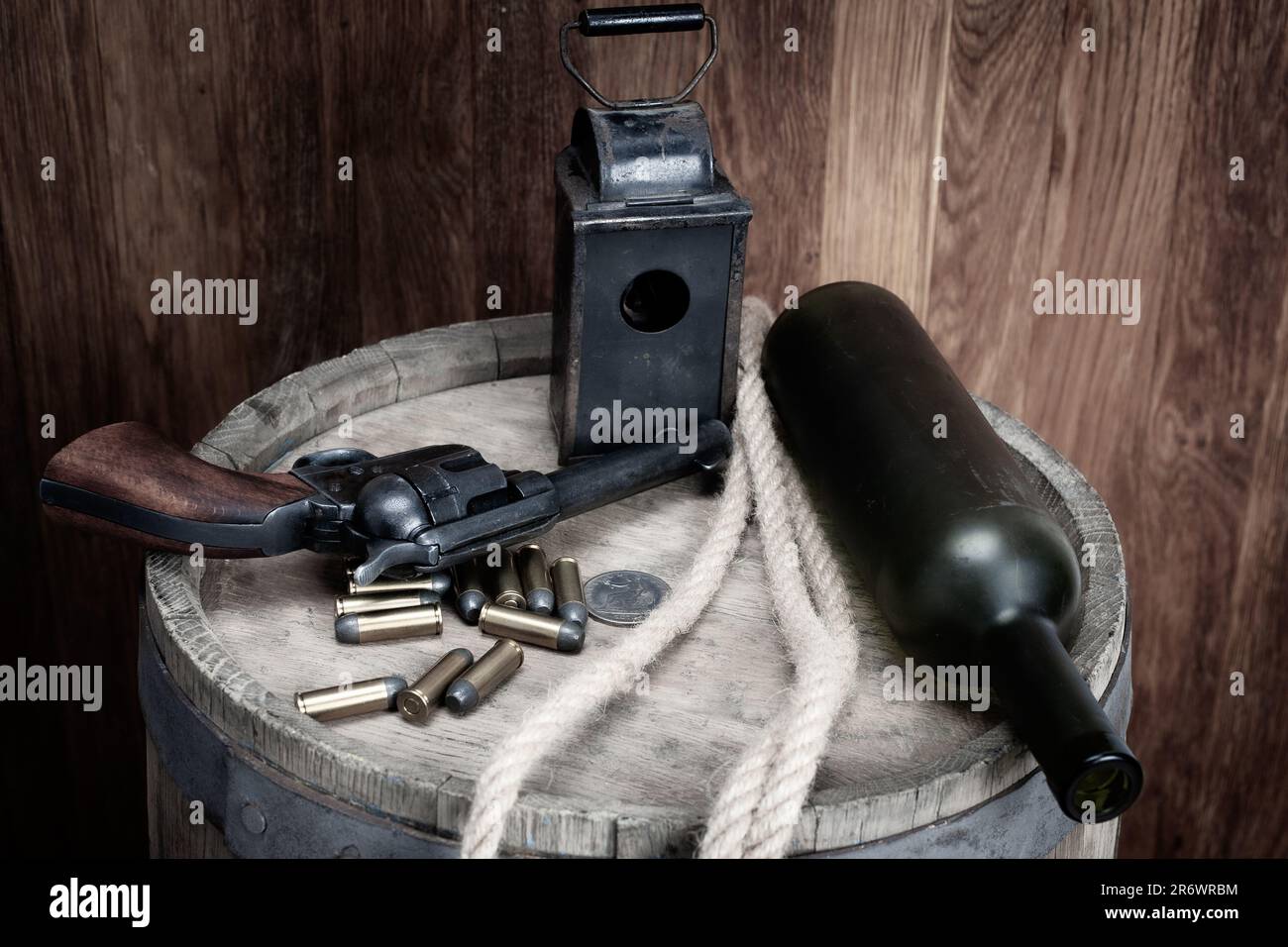 Machine Gun Shaped Bottle