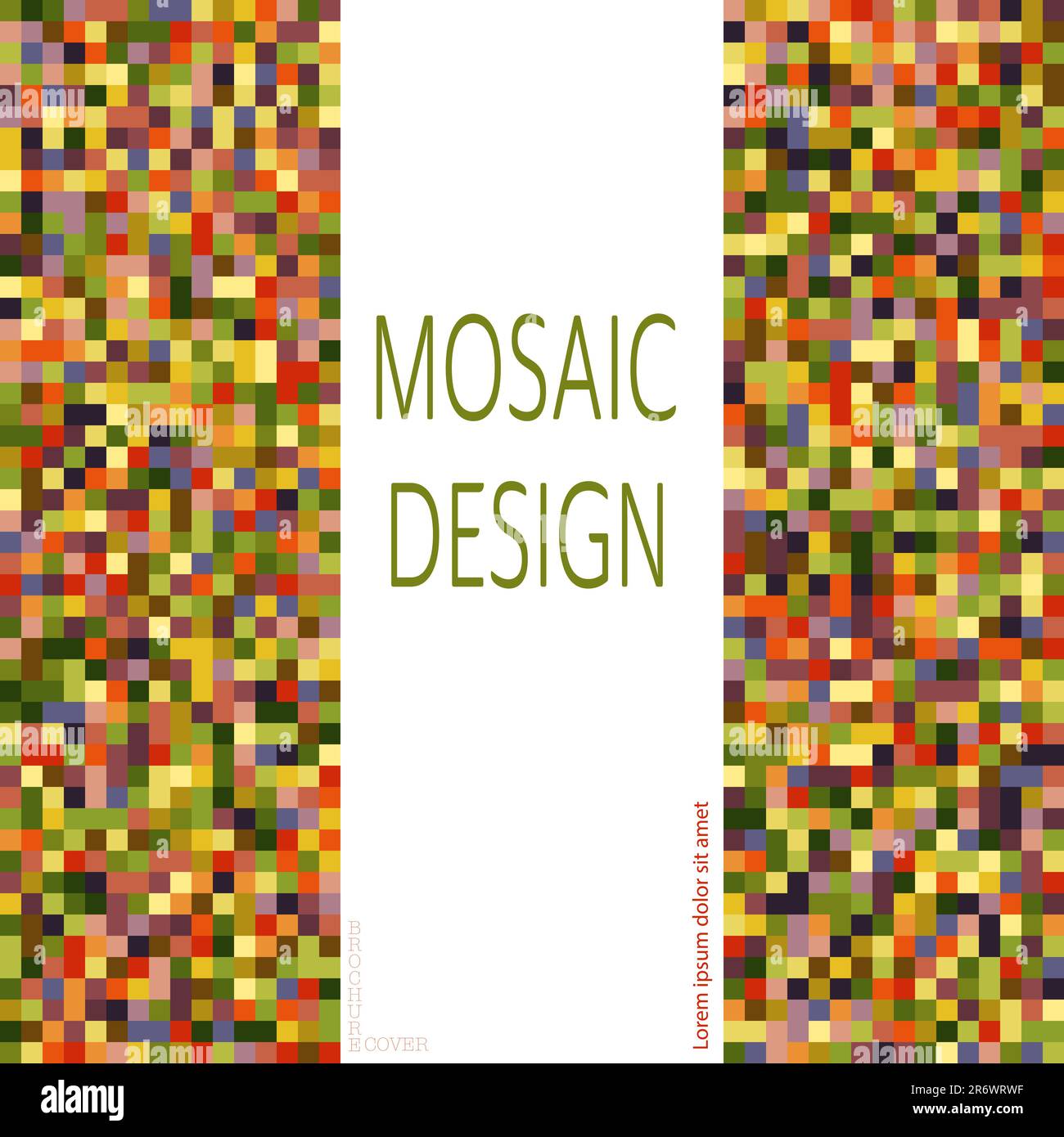 Colored pixels. Template for background, cover, screensaver, website ...