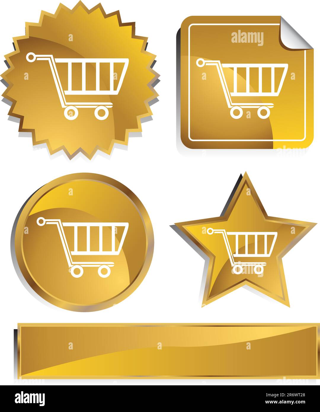 Checking shopping Stock Vector Images - Alamy