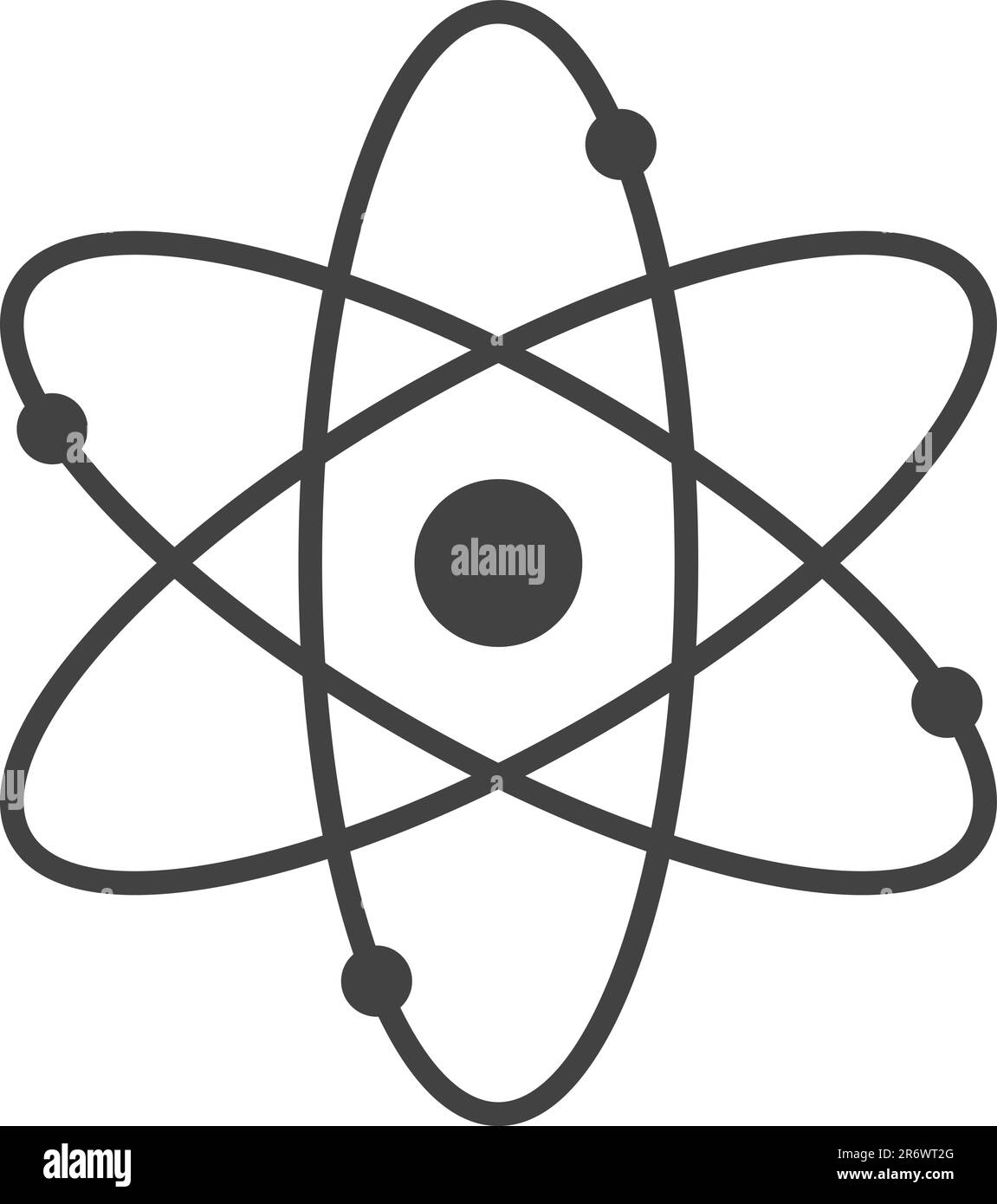Atoms icon vector image Stock Vector Image & Art - Alamy