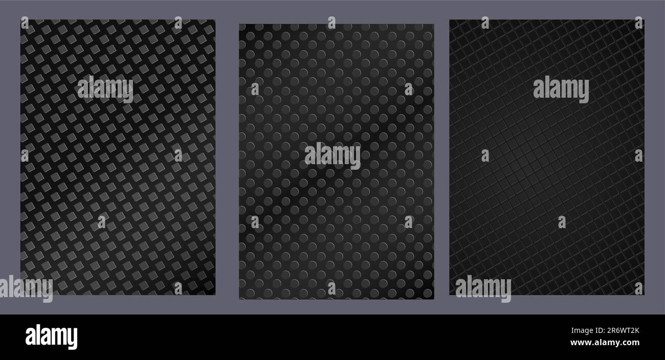 Dark background. A set of templates for decorations, decoration ...