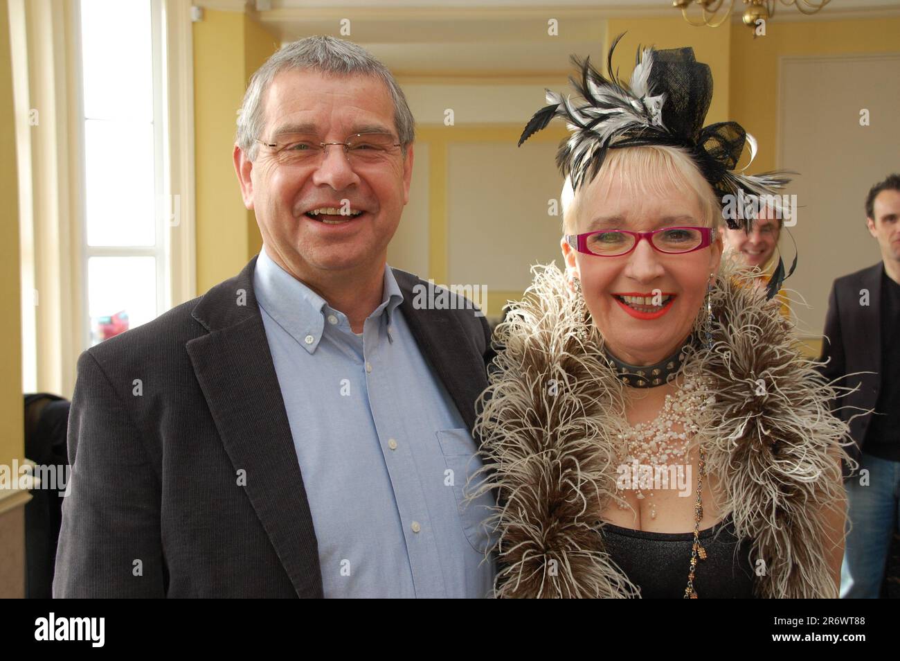 Roy Moore and Su Pollard at the Hi-de-Hi Reunion at The Cliff Hotel ...