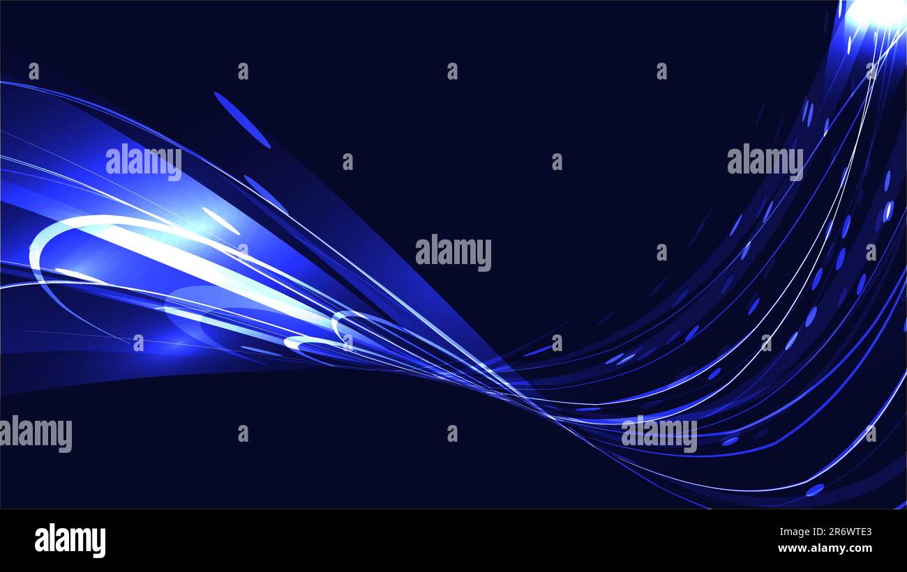 Blue abstract bright magical cosmic energy electric bright bright light ...