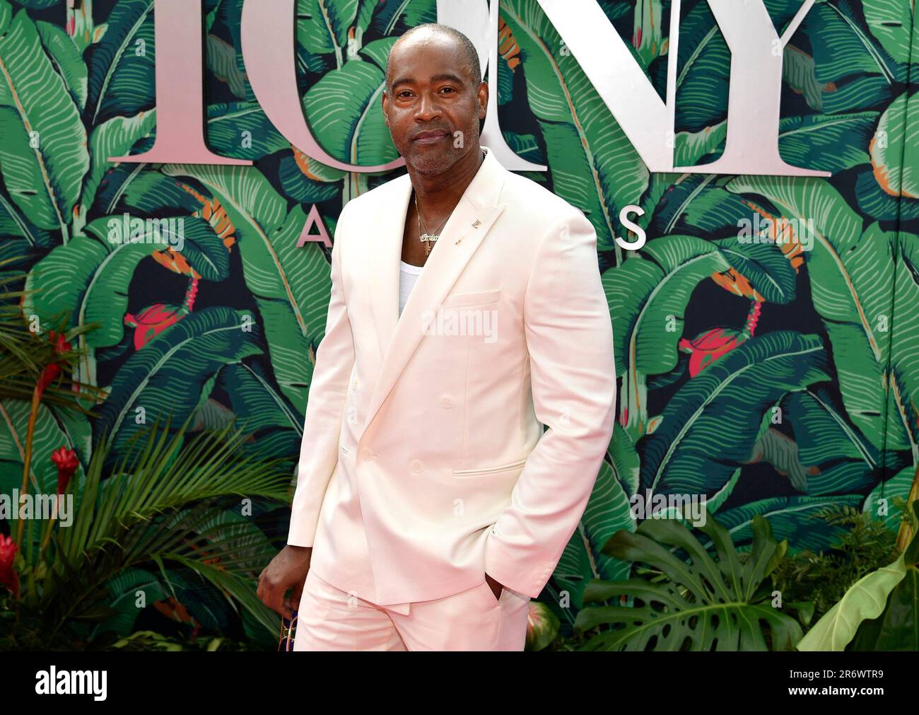 Emilio Sosa, chair of the American Theatre Wing, arrives at the 76th ...