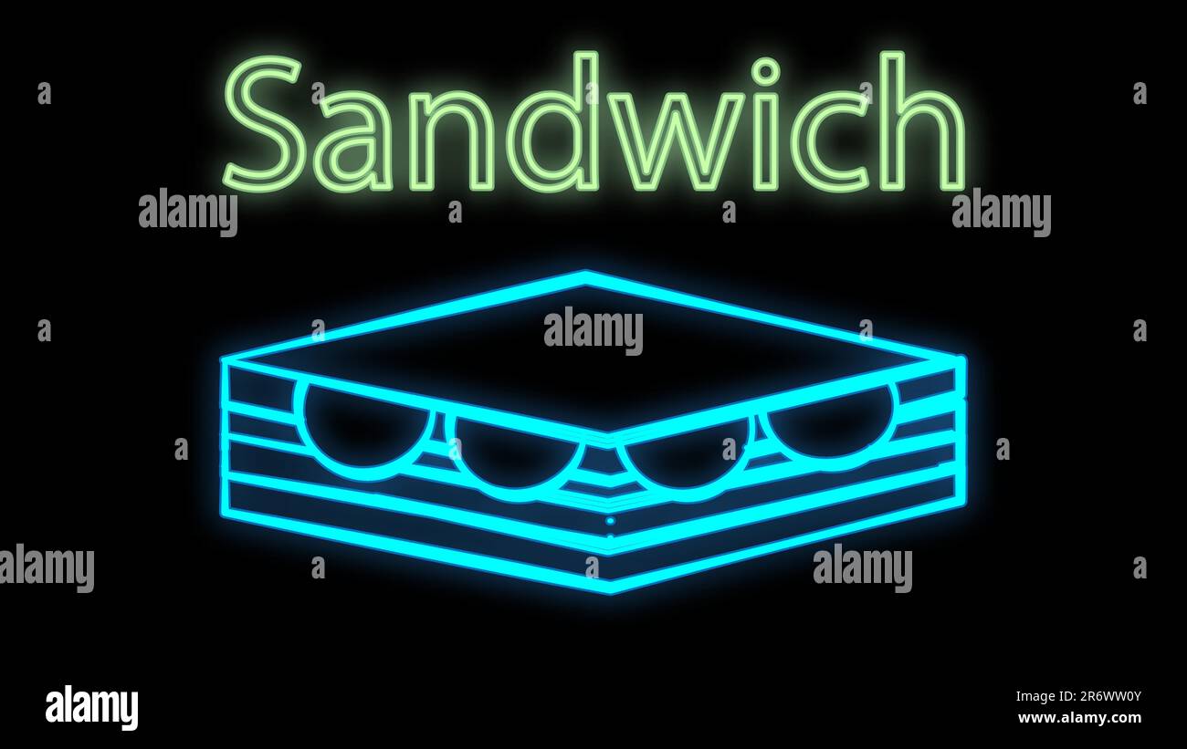 Neon breakfast lunch dinner sign Stock Vector Images - Alamy
