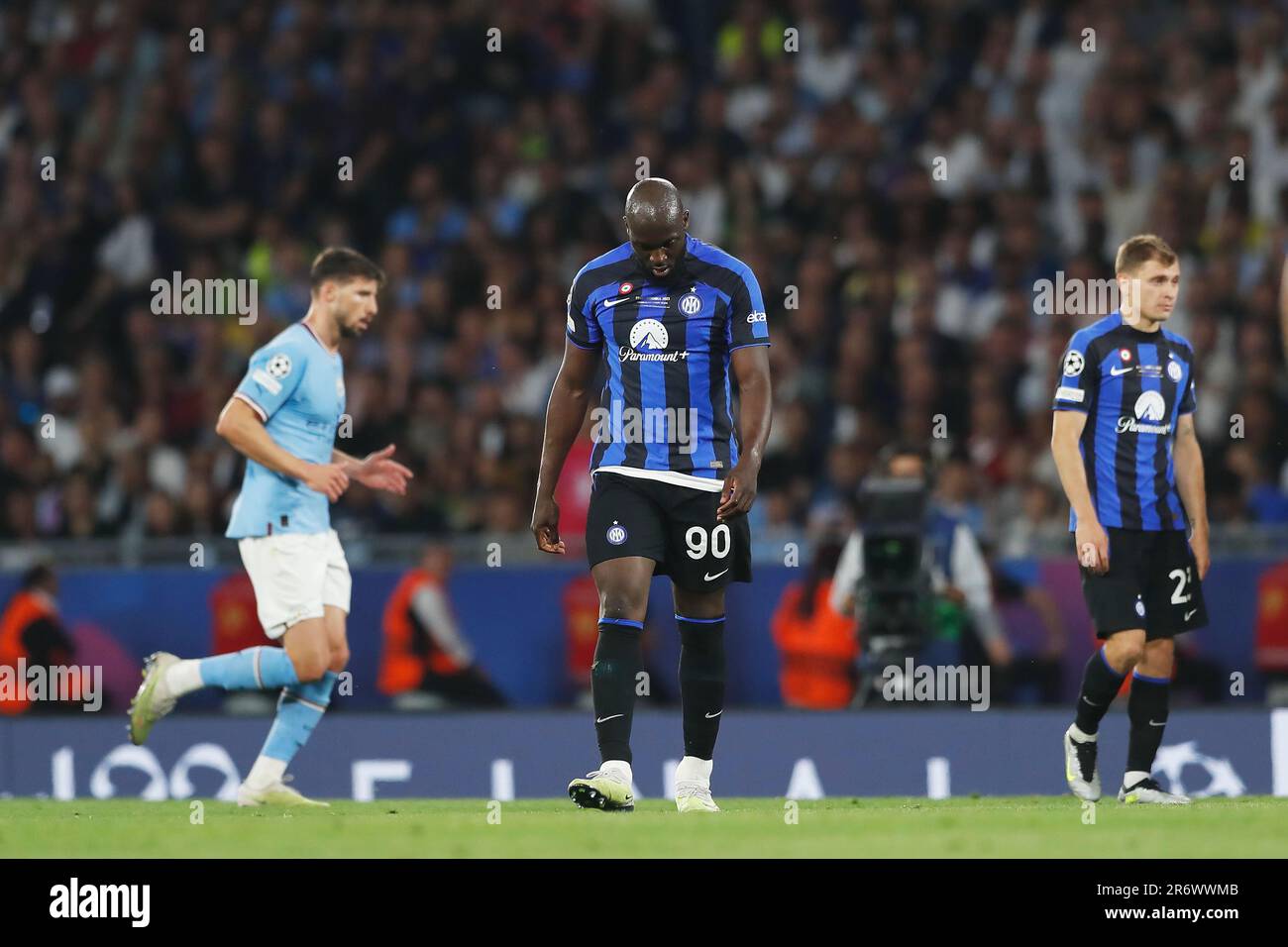 Istanbul, Turkey. 10th June, 2023. Romelu Lukaku (Inter) Football ...