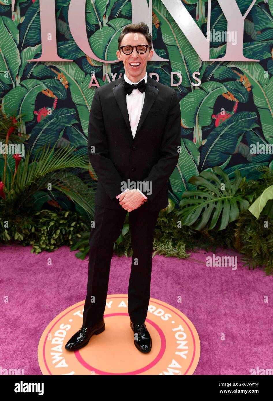 Kevin Cahoon arrives at the 76th annual Tony Awards on Sunday, June 11 ...