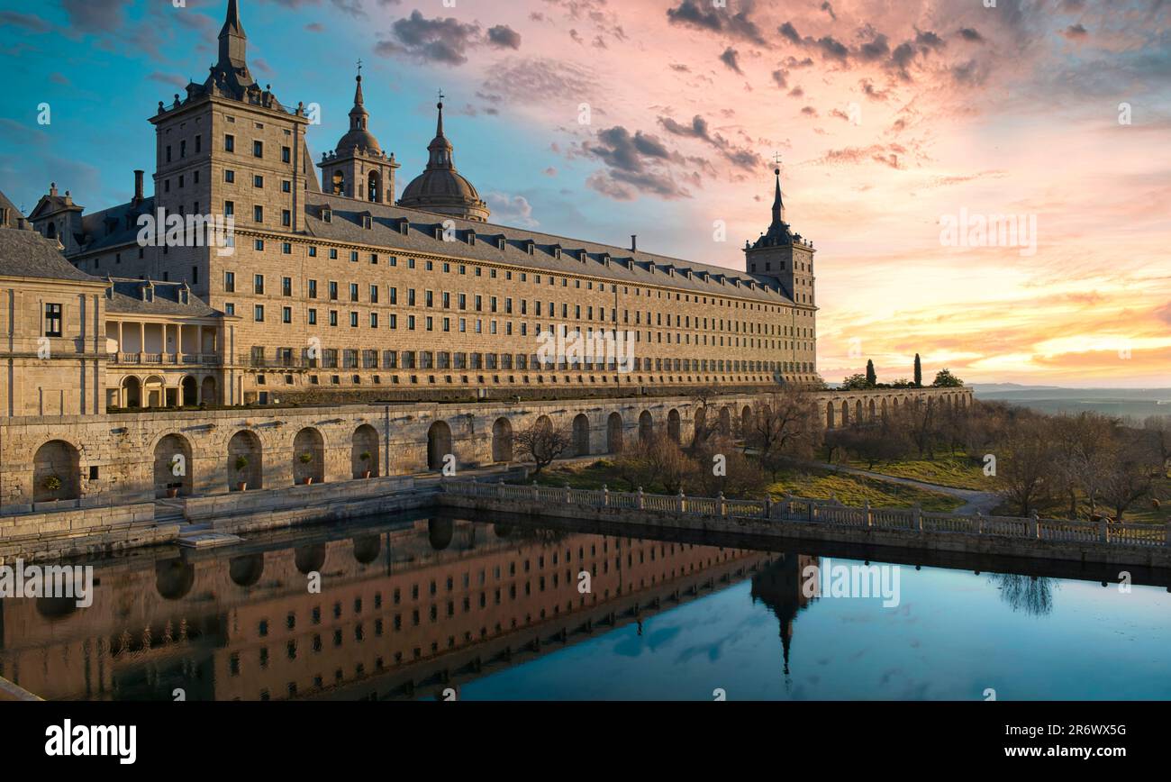 A stunning reflection of the sixteenth century Royal Monastery of San ...