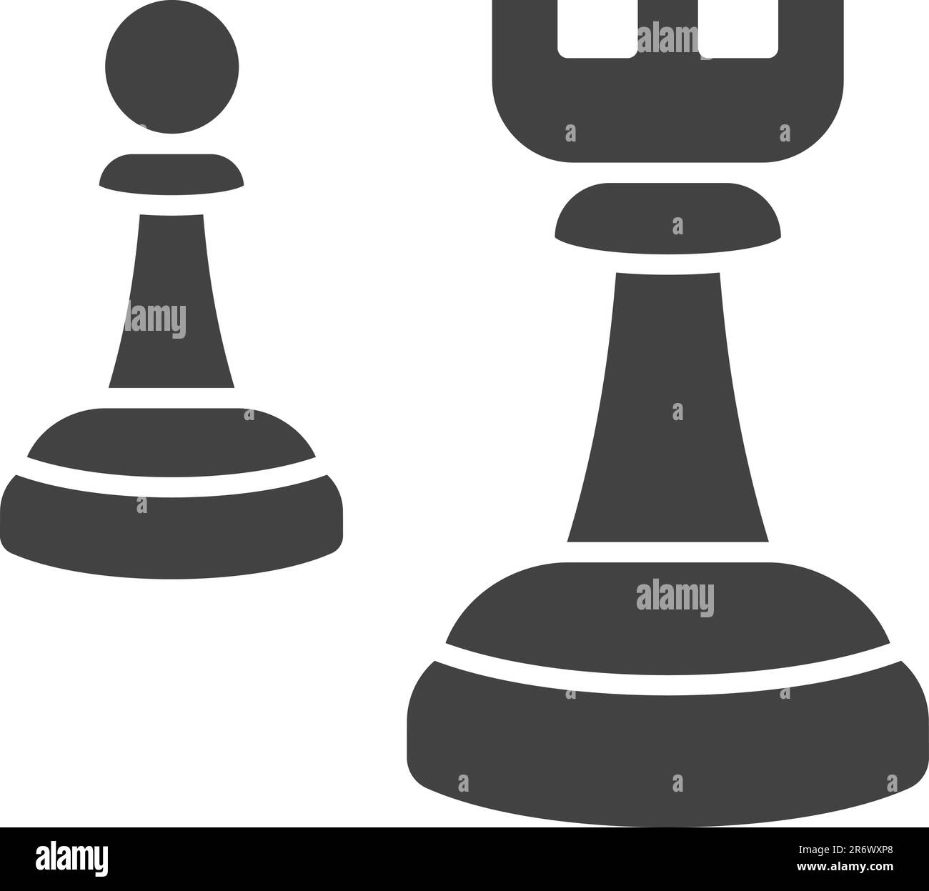 Chess icon vector image Stock Vector Image & Art - Alamy