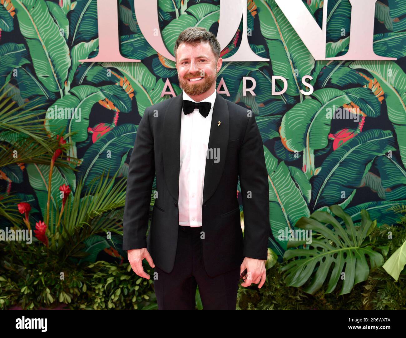 Tim Lutkin arrives at the 76th annual Tony Awards on Sunday, June 11 ...