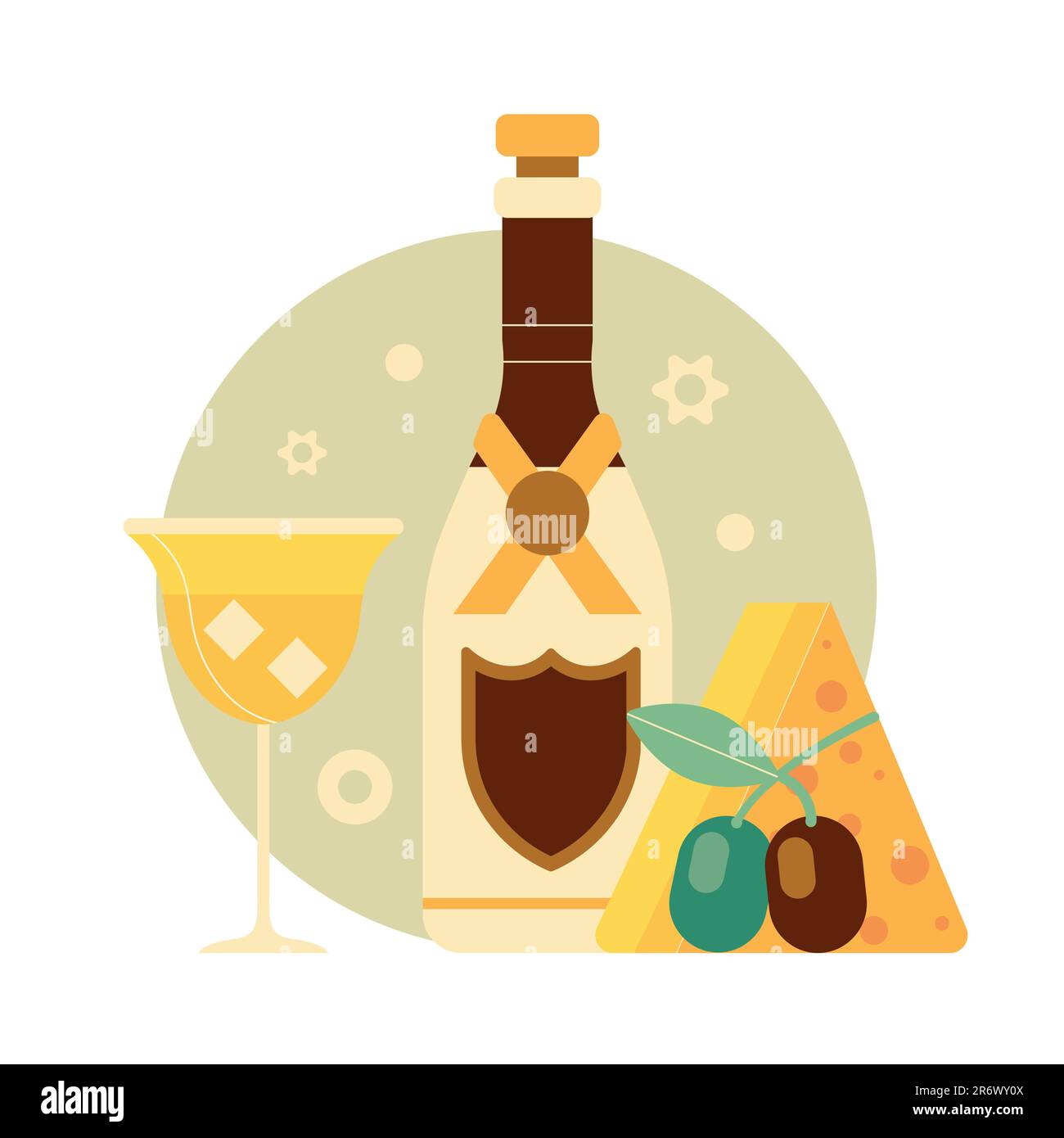 Scene champagne Cut Out Stock Images & Pictures - Alamy