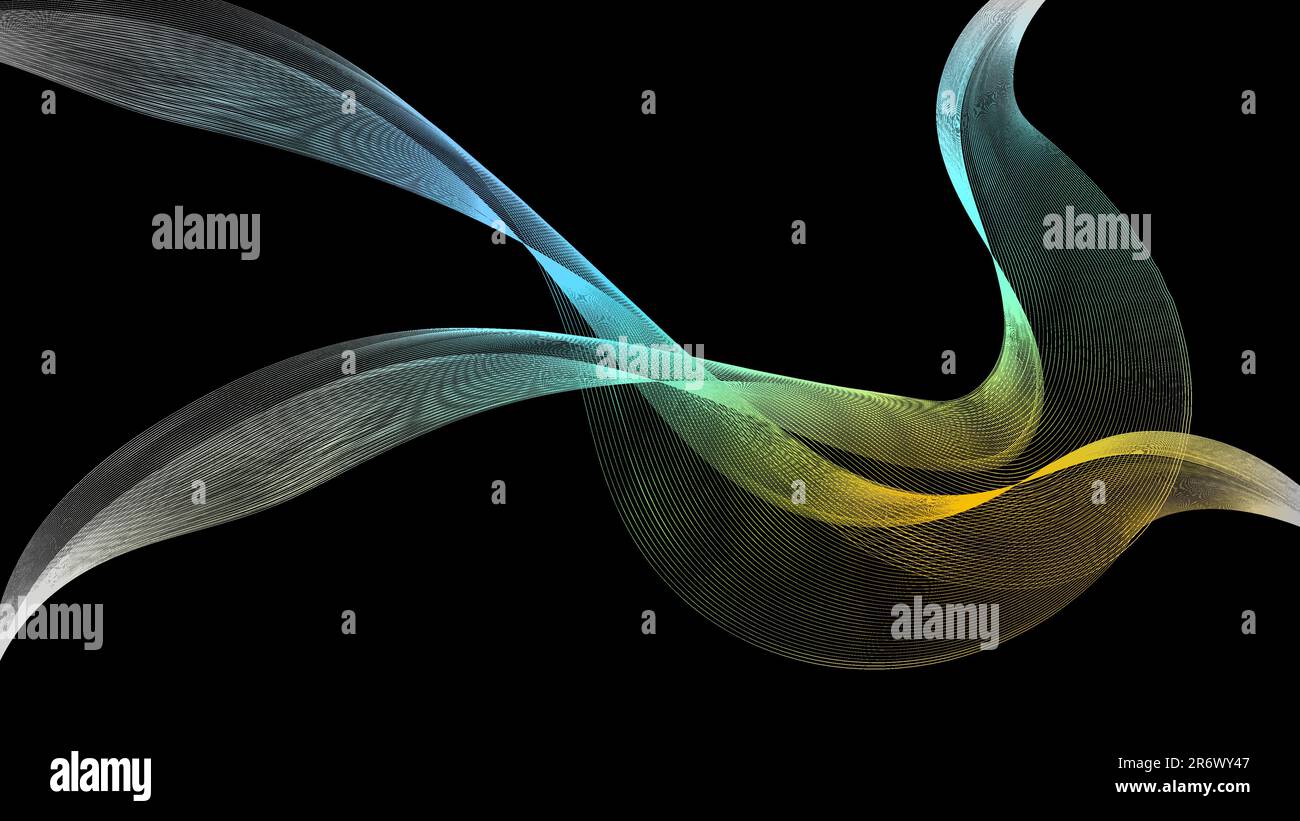 Abstract multicolored beautiful digital modern magical shiny electric ...