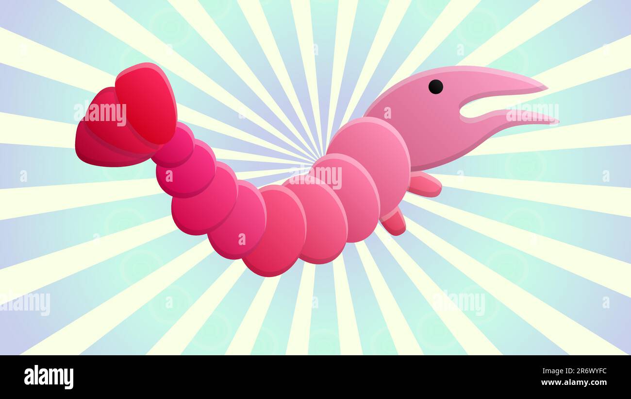 appetizing shrimp on a blue and white retro background, vector ...