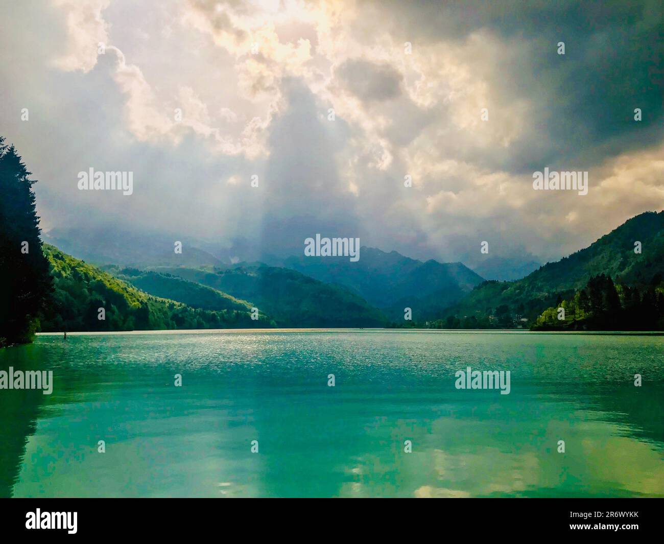 Italian Lakes in the north of Italy Stock Photo - Alamy