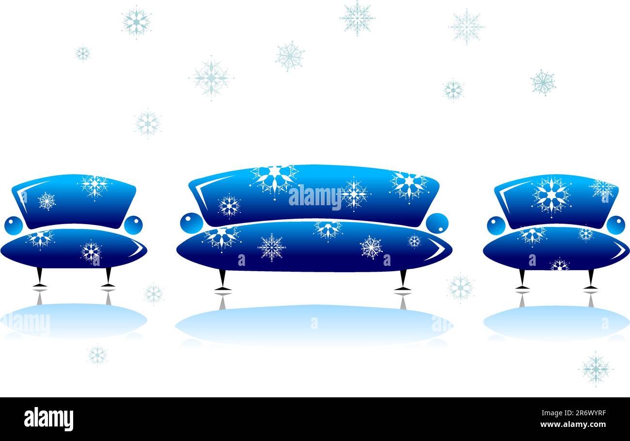 Winter home life Stock Vector Images - Alamy