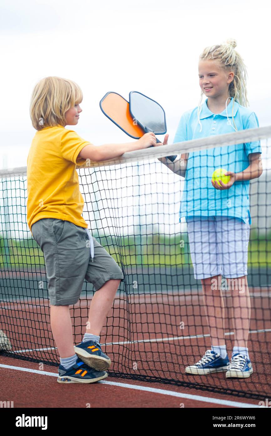 Pickleball for kids hi-res stock photography and images - Alamy
