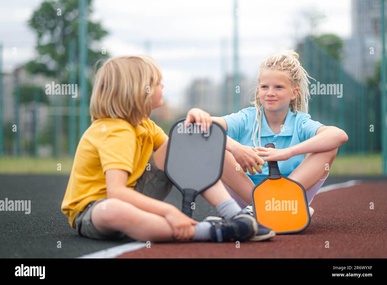 Pickleball for kids hi-res stock photography and images - Alamy