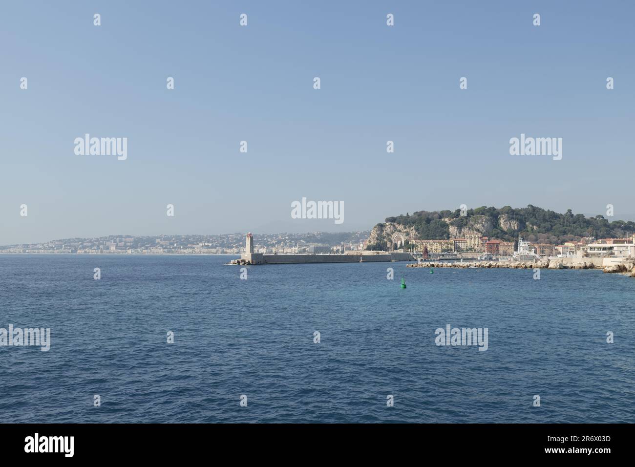 Nice, France - Circa March, 2023: Port de Nice in spring in daytime ...