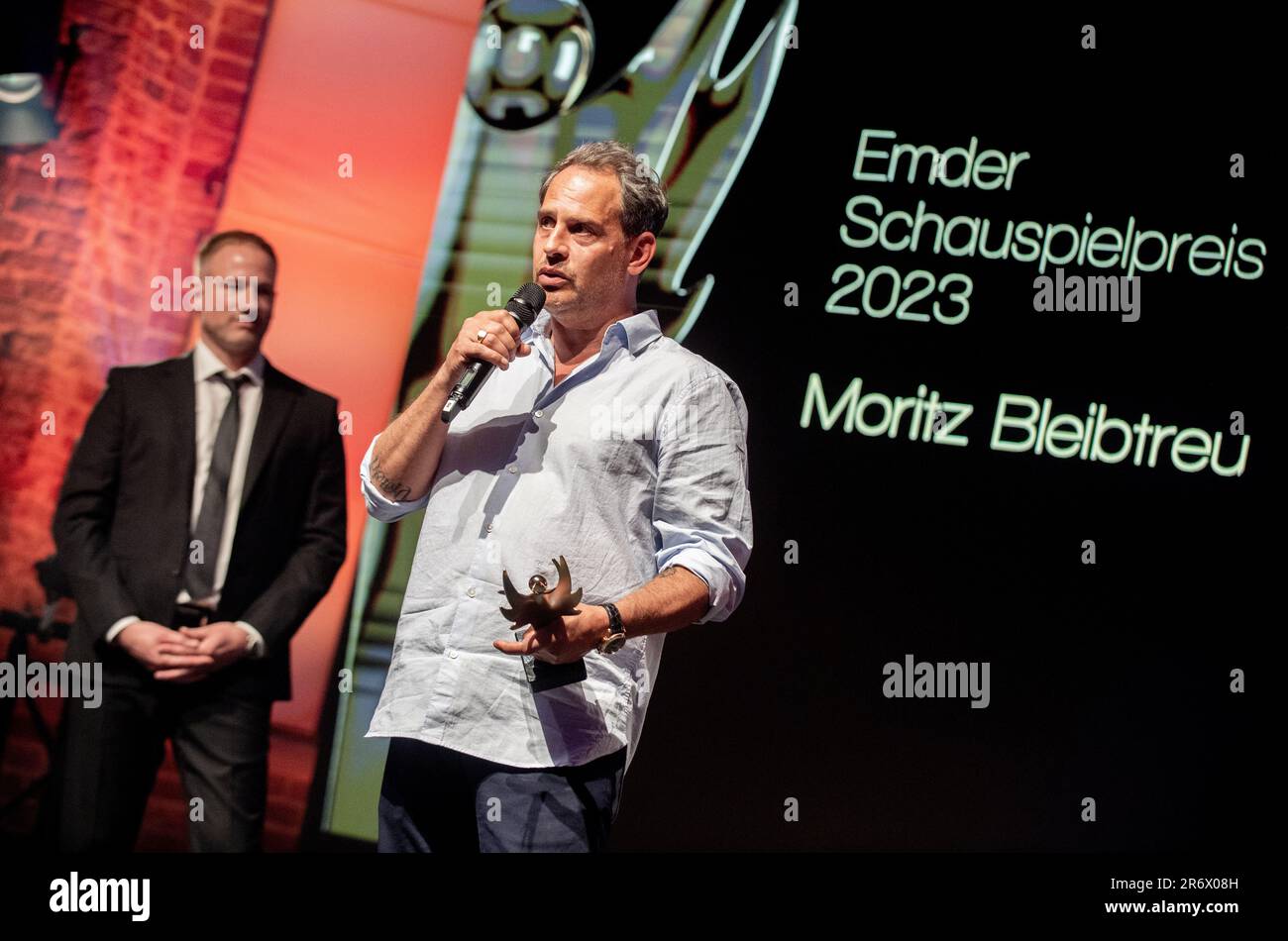 Emden, Germany. 11th June, 2023. German actor Moritz Bleibtreu ...