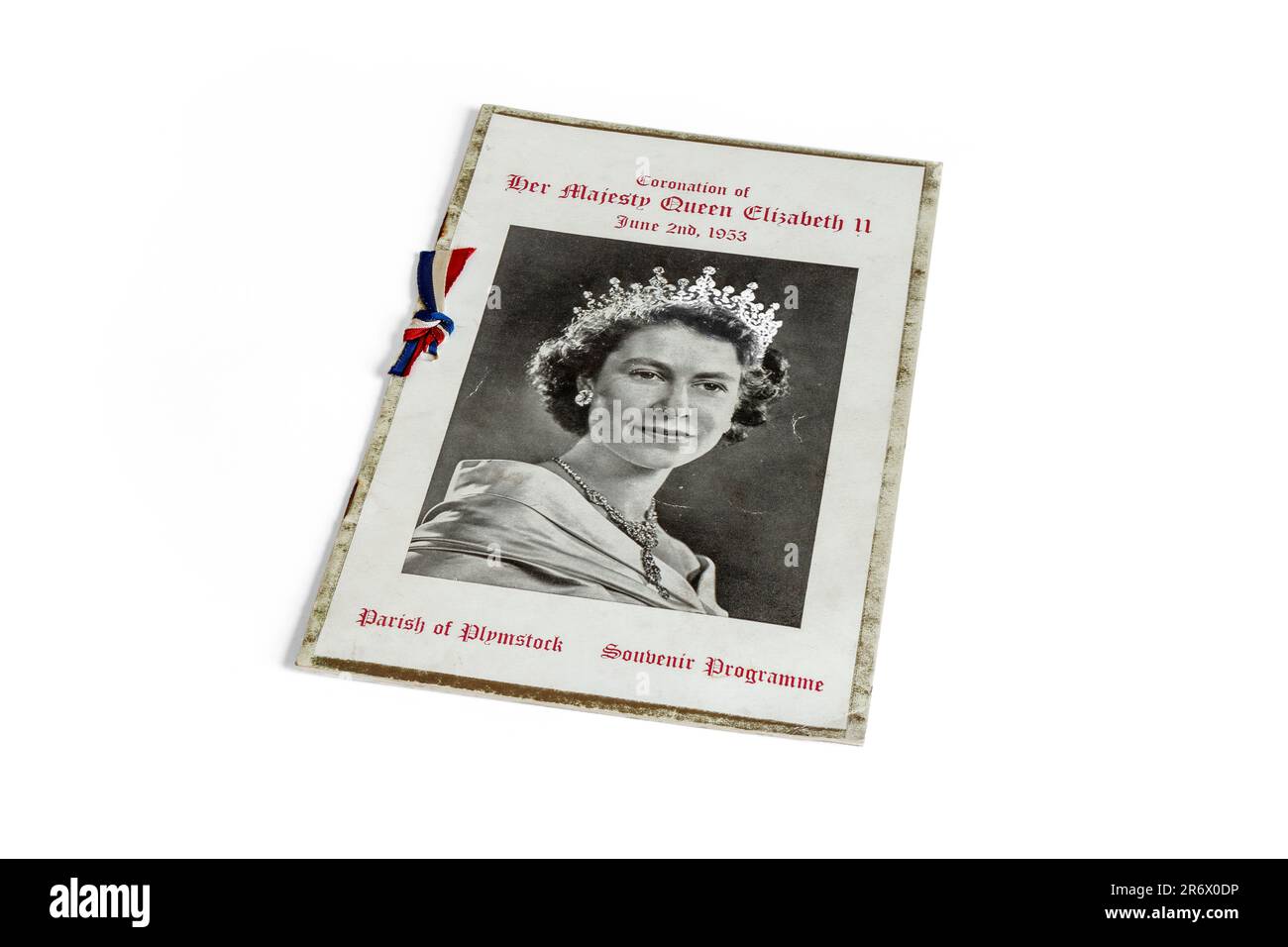 Queen elizabeth coronation 1953 printed hi-res stock photography and ...