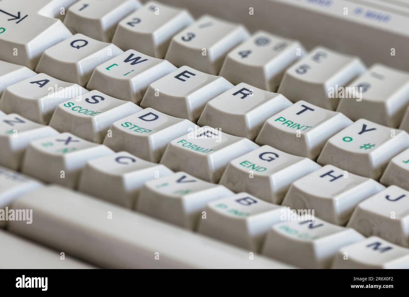 Close up vintage typewriter keys hi-res stock photography and images ...