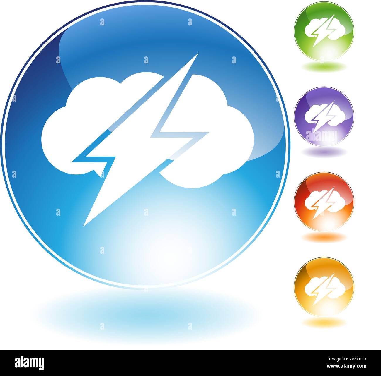 Violet thunder hi-res stock photography and images - Alamy