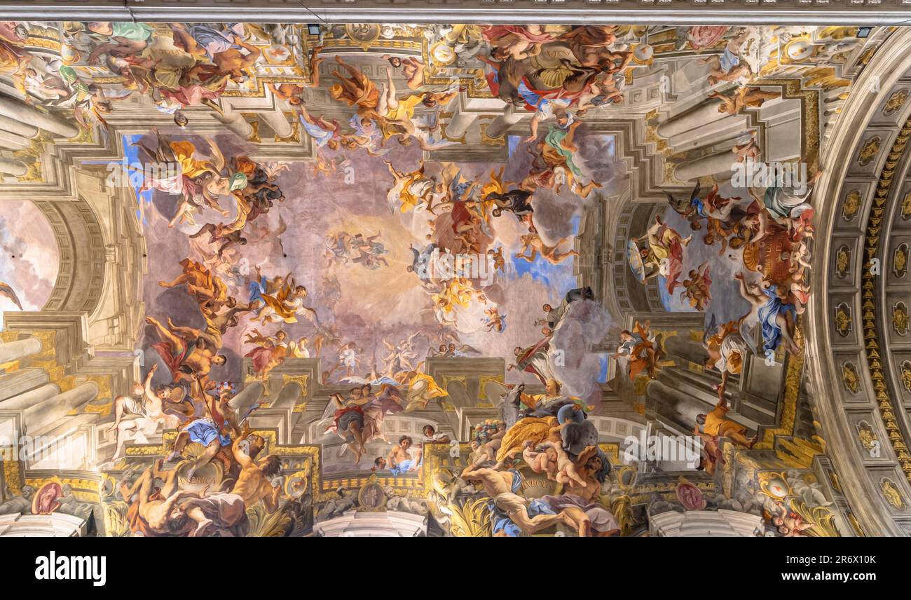 Sant’ignazio rome ceiling hi-res stock photography and images - Alamy