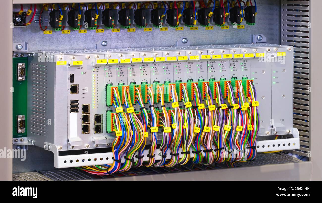 new automated system of electric power supply and distribution ...