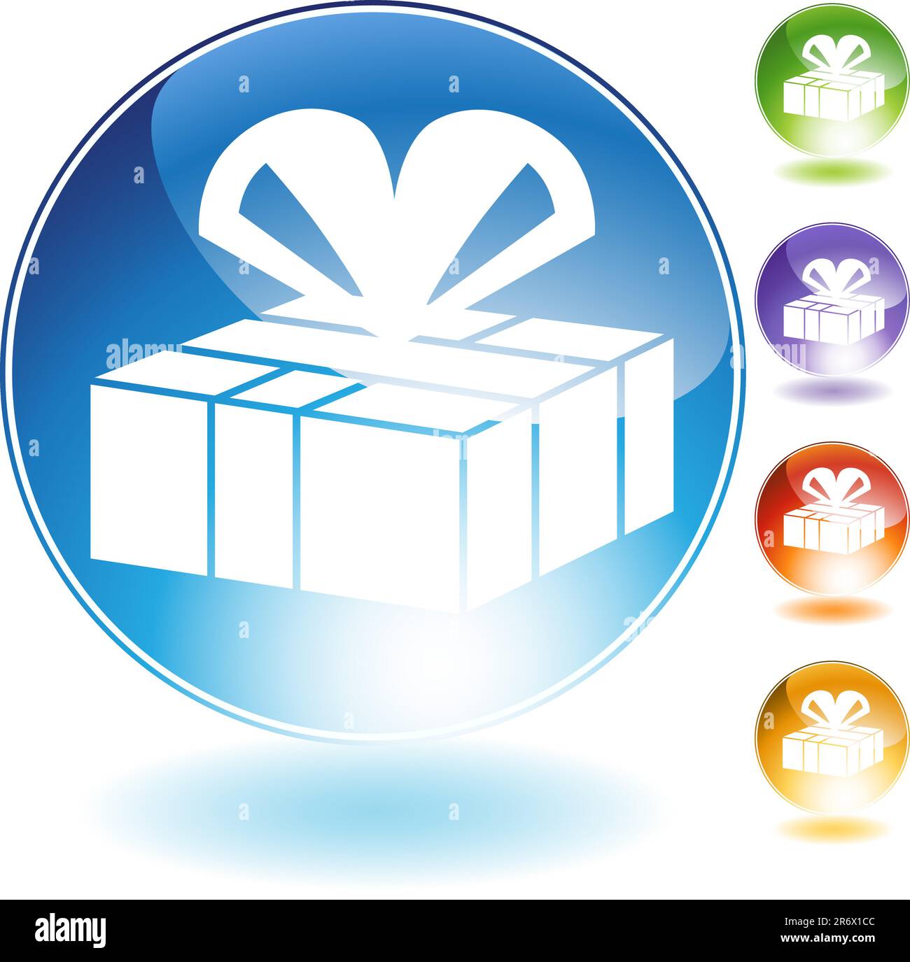Set of 5 3D present icons Stock Vector Image & Art - Alamy