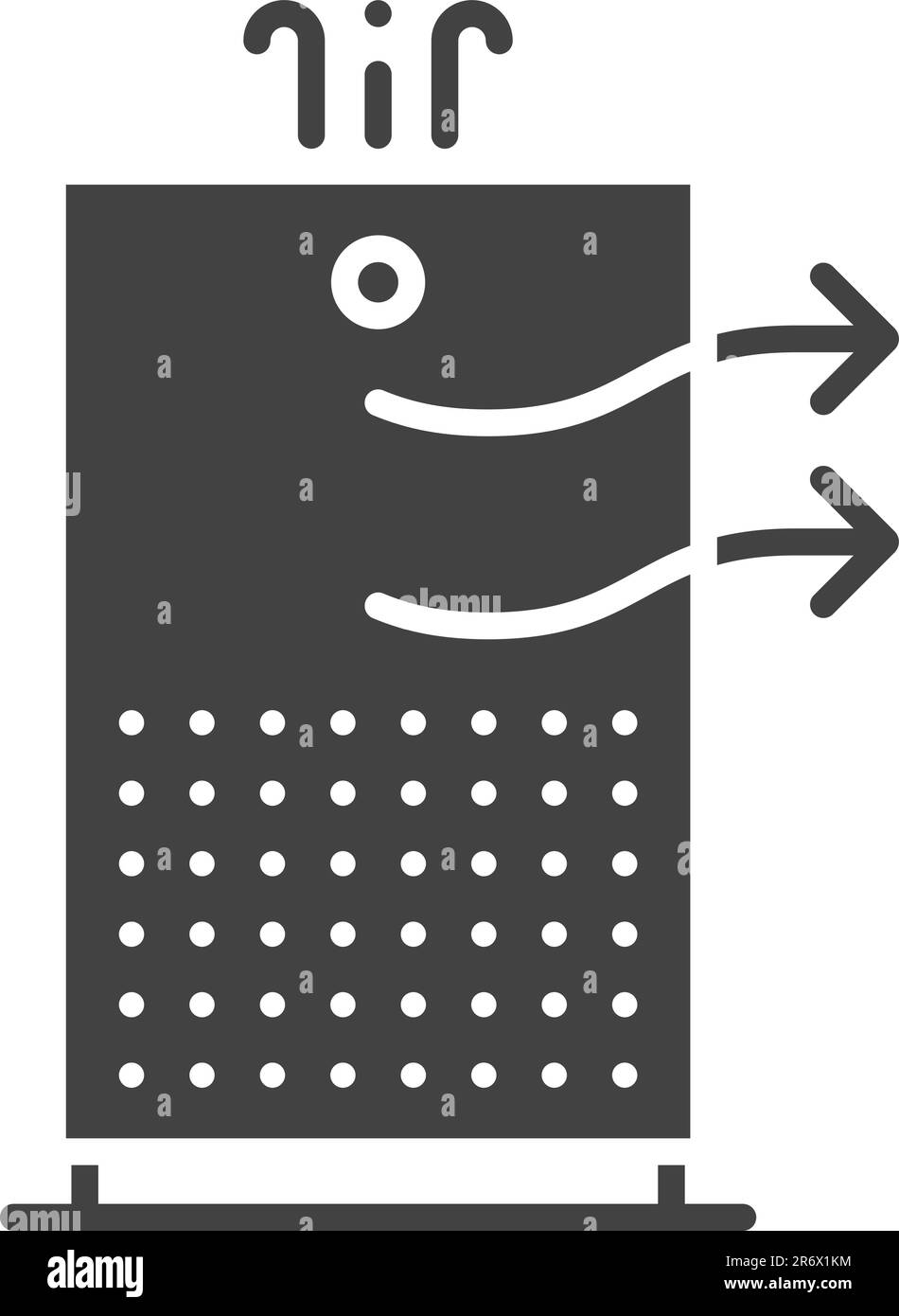 Air Purifier icon vector image Stock Vector Image & Art - Alamy