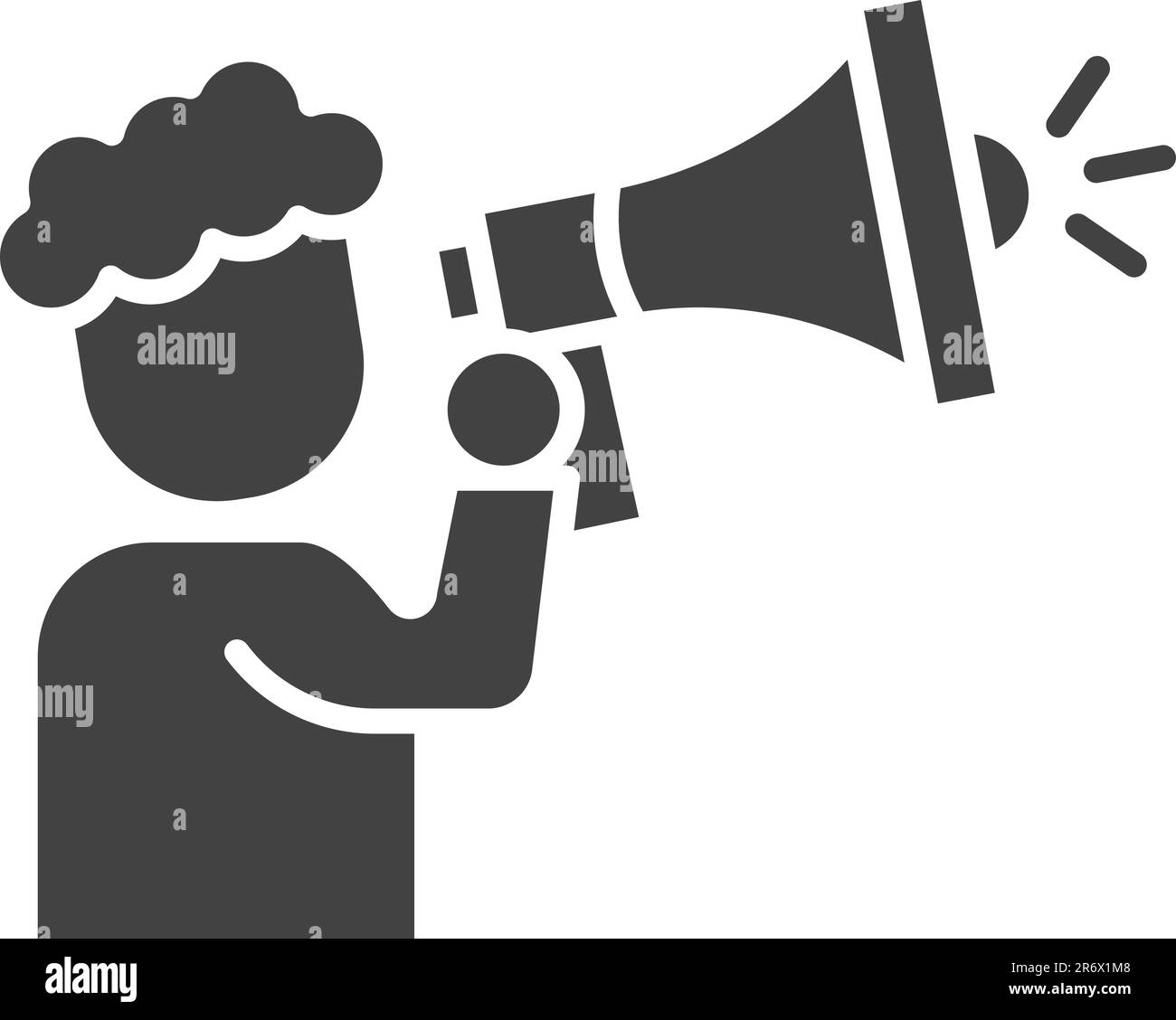 Announcement icon vector image Stock Vector Image & Art - Alamy