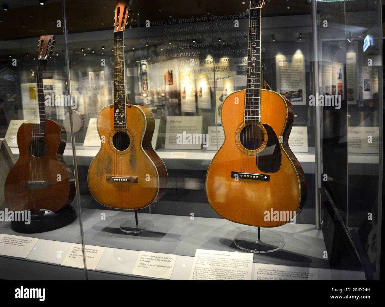 Guitars once played by country music pioneer Jimmy Rodgers on display ...