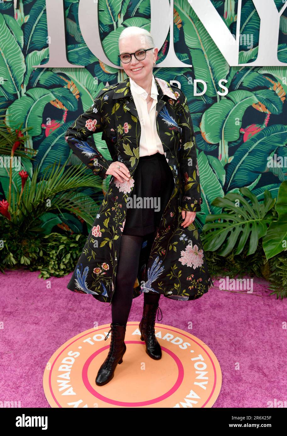 Susan Hilferty arrives at the 76th annual Tony Awards on Sunday, June ...