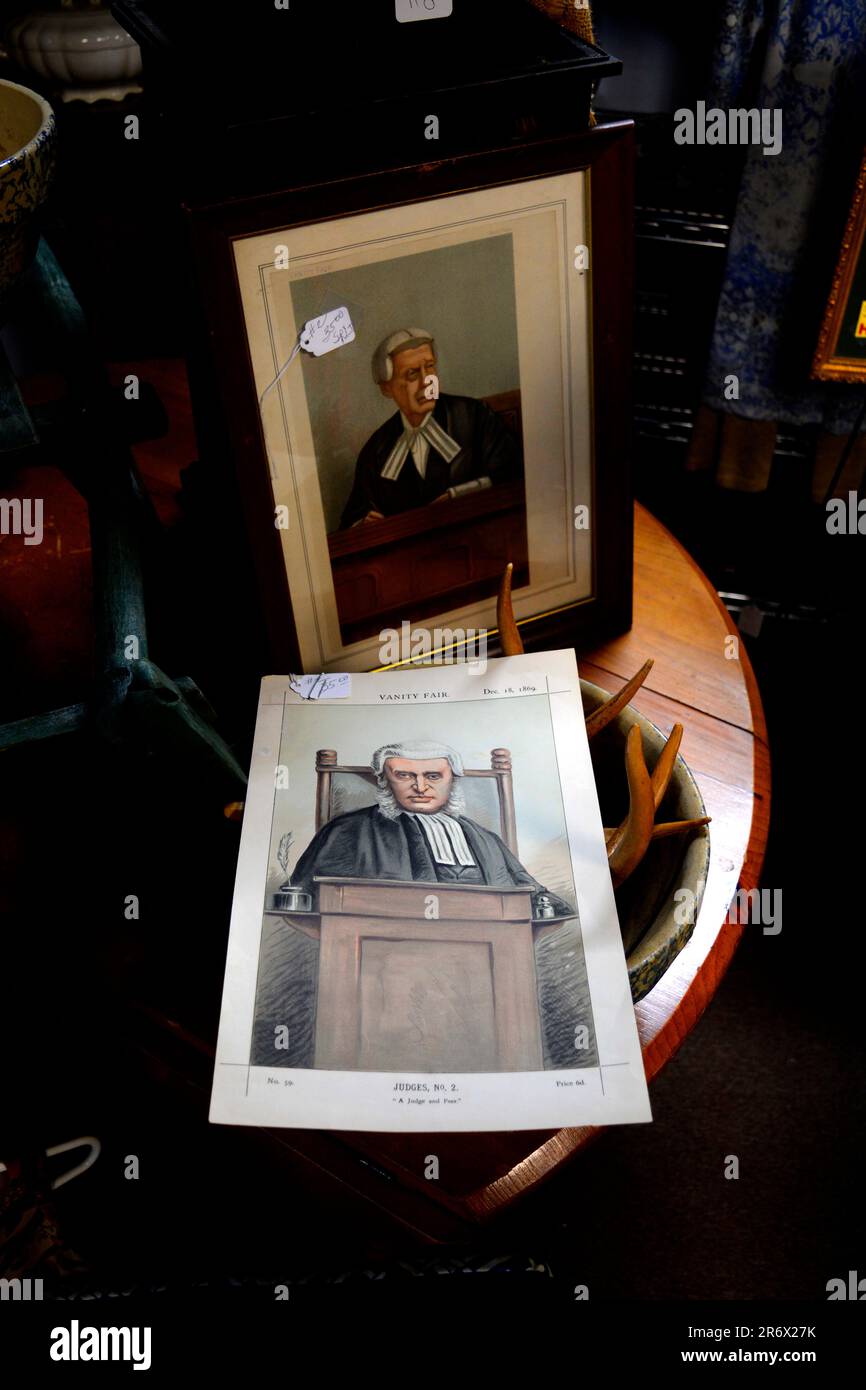 An 1869 chromolithograph print of British judge James Plaisted Wilde ...