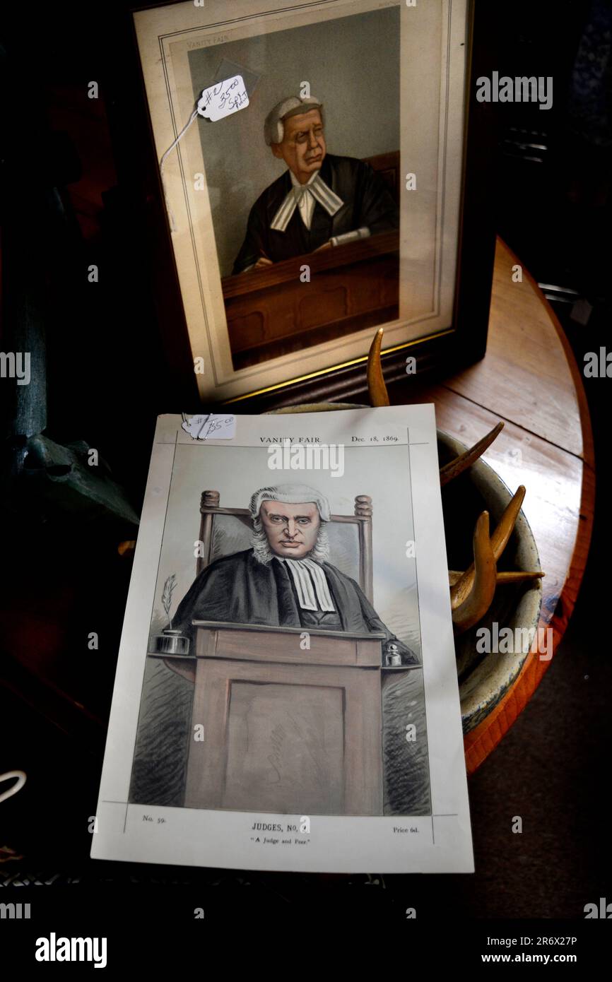 An 1869 chromolithograph print of British judge James Plaisted Wilde ...