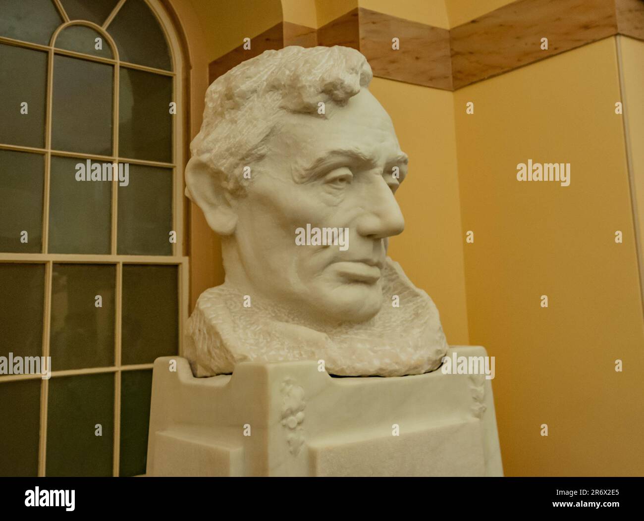 Abraham Lincoln Bust, US Capitol Building, Washington DC USA Stock ...